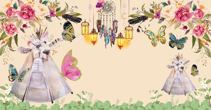 Boho Birthday Greeting Template | PosterMyWall