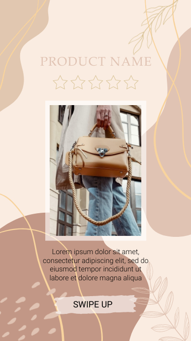 Boho instagram story template | PosterMyWall