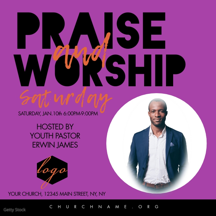 Praise And Worship Ministry Logo
