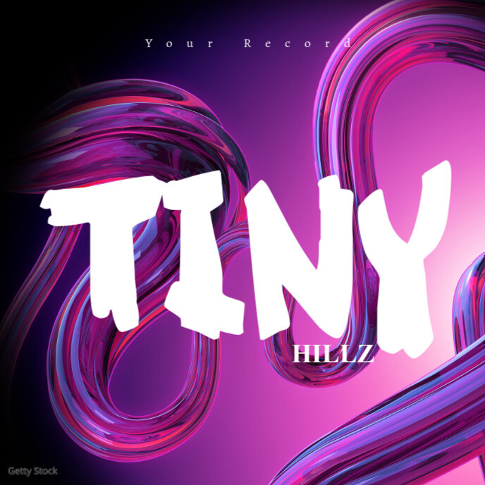 Bold Text Album Cover Video Template | PosterMyWall