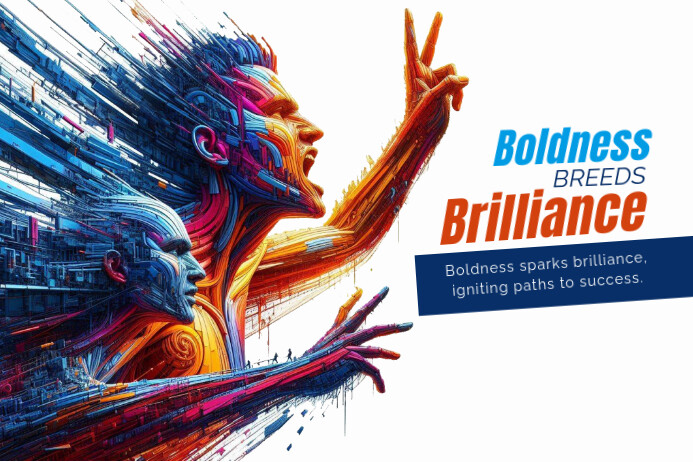 Copy of Boldness | PosterMyWall