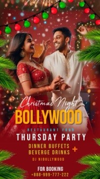 Bollywood Night poster templates | PosterMyWall
