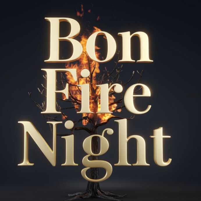 Bon fire night Template | PosterMyWall