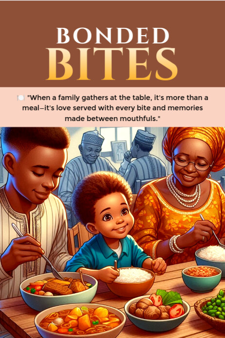 bonded bites Template | PosterMyWall