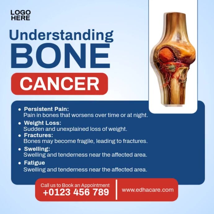 Copy of Bone Cancer | PosterMyWall