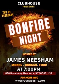 bonfire night Template | PosterMyWall