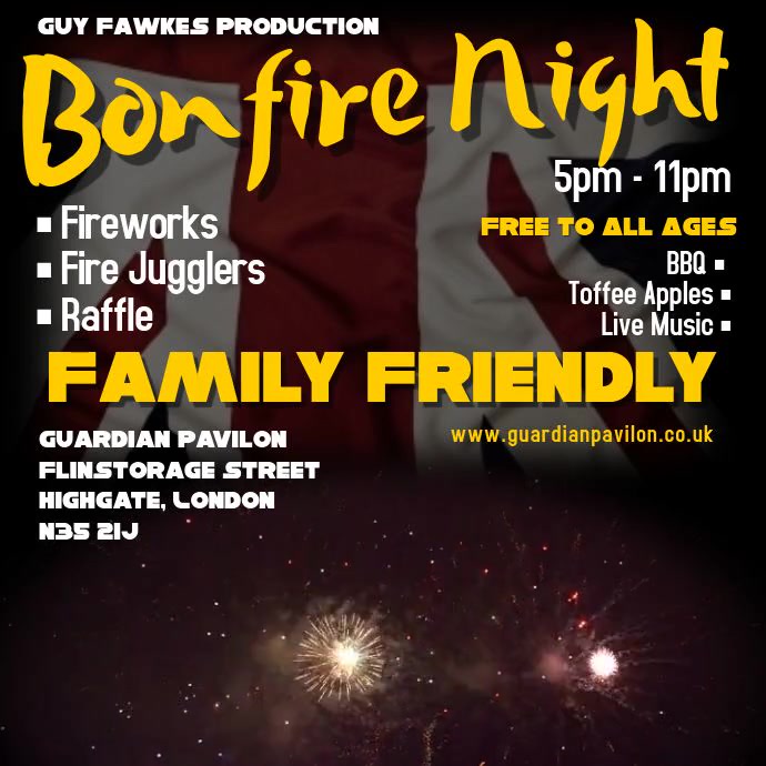 Copy of Bonfire Night Instagram Post | PosterMyWall