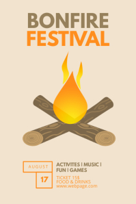 195+ Free Templates for 'Bonfire poster template' | PosterMyWall