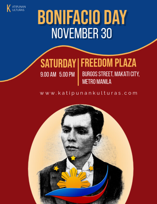Copy of Bonifacio day 30 November flyer | PosterMyWall