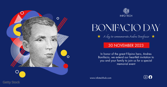 Bonifacio Day Facebook Template | PosterMyWall