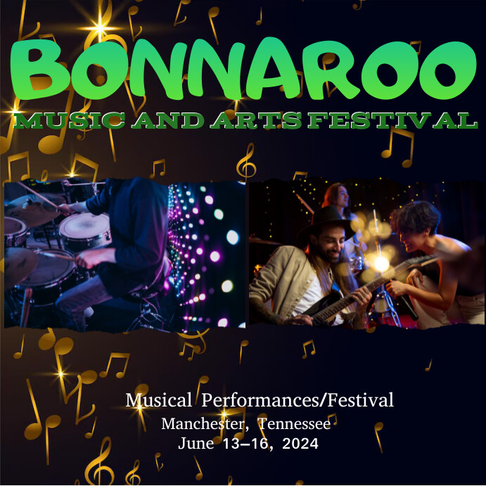 Bonnaroo Festival Template | PosterMyWall