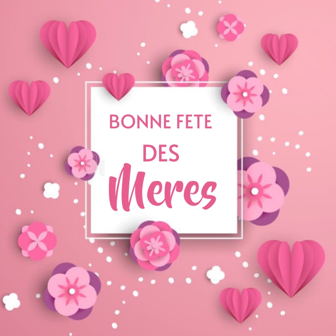 Copy of Bonne fete des mêres Instagram post. | PosterMyWall