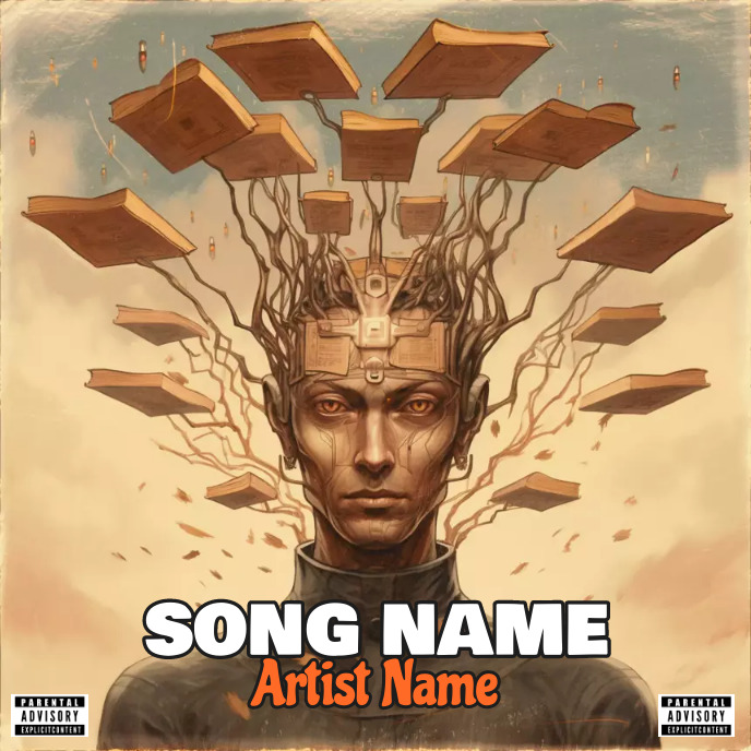 Book Album Cover music art trap mixtape rap Template | PosterMyWall