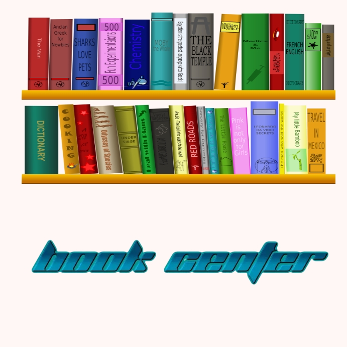 book center logo Template | PosterMyWall