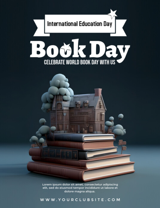 Book club ad template | PosterMyWall