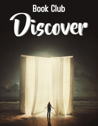 BOOK CLUB AD Template | PosterMyWall