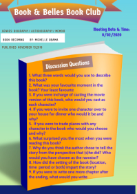 Book Club Template | PosterMyWall