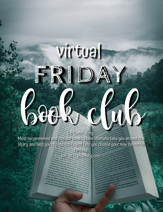 Book Club Template | PosterMyWall