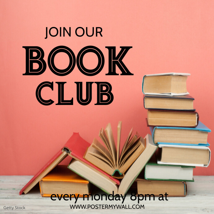 book club template | PosterMyWall