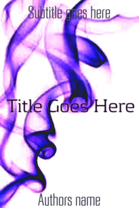 Book Cover "Smoke" Template | PosterMyWall