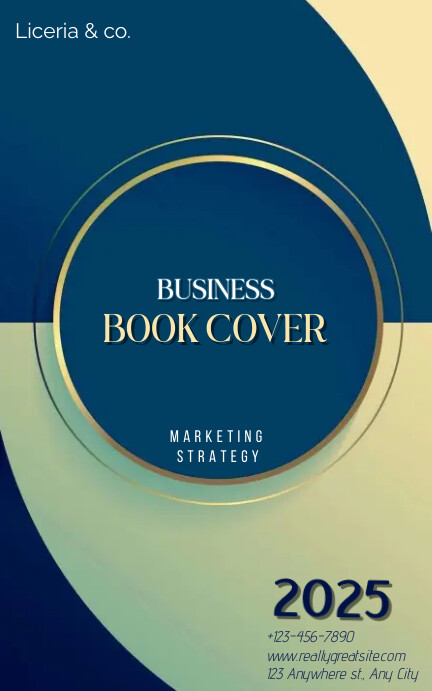 book cover Template | PosterMyWall