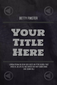 Book Cover Template | PosterMyWall