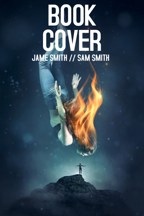 Book cover template flyer | PosterMyWall