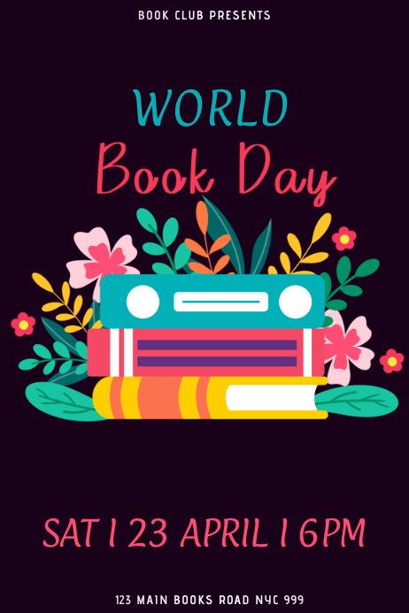 Book Day Template | PosterMyWall