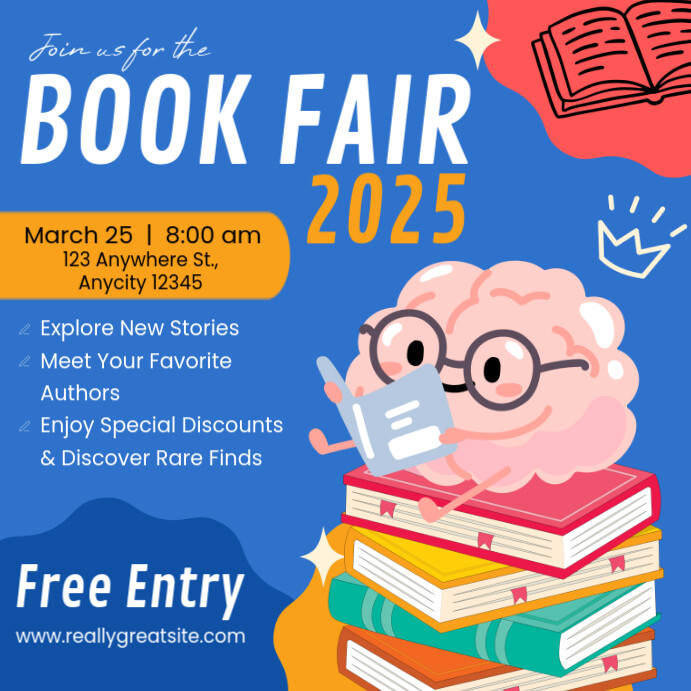 Book Fair Template | PosterMyWall