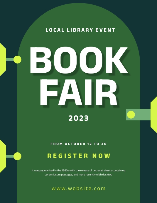 book fair flyers Template | PosterMyWall