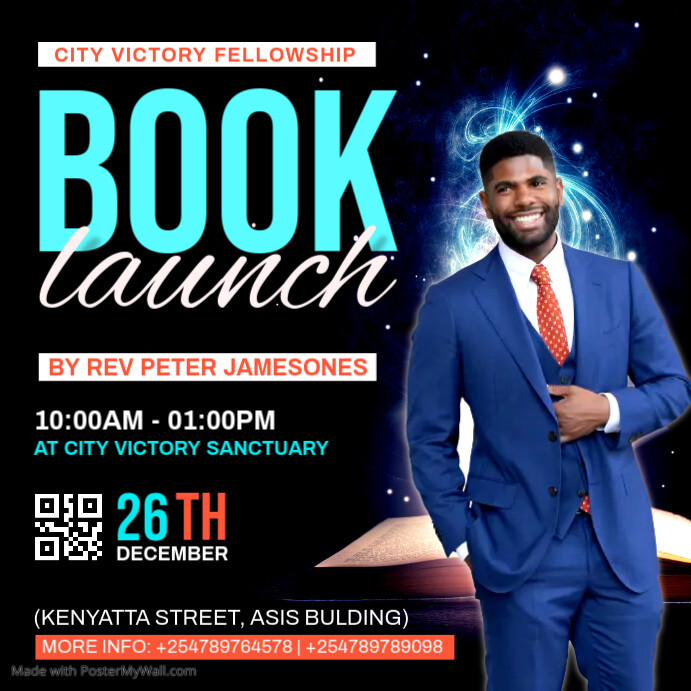 BOOK LAUNCH Template | PosterMyWall