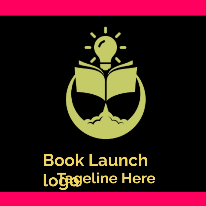 Plantilla de Book Launch Logo | PosterMyWall
