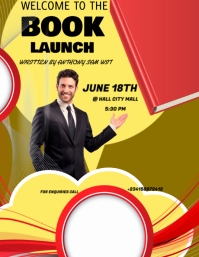 4,670+ book launch design template Customizable Design Templates ...
