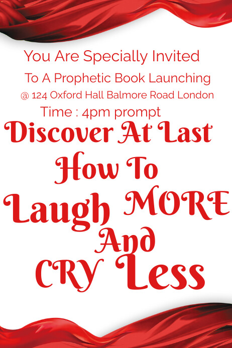 Book Launching invitation template | PosterMyWall