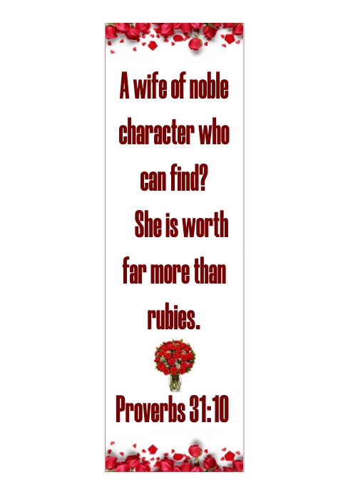 Proverbs 31 10 31 Printable