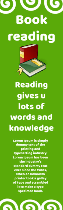 book mark template,small business flyer | PosterMyWall