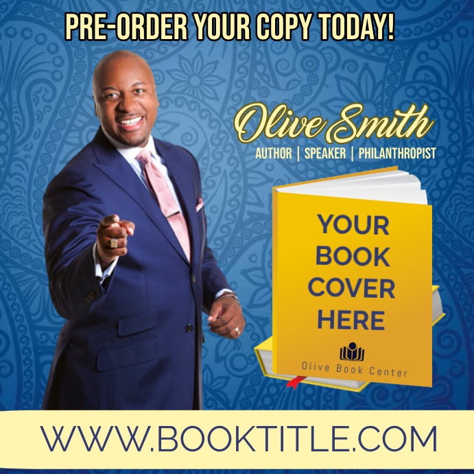 Copy of Book Release ,book launch flyer ,author , bo | PosterMyWall