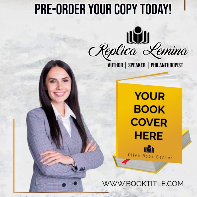 Copy of Book Release ,book launch flyer ,author , bo | PosterMyWall