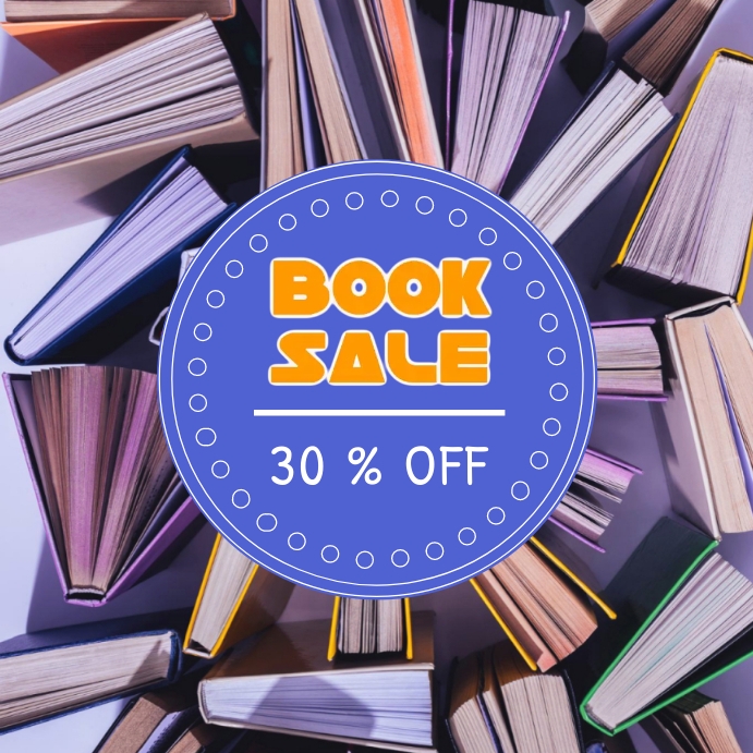 Copy of Book Sale template | PosterMyWall