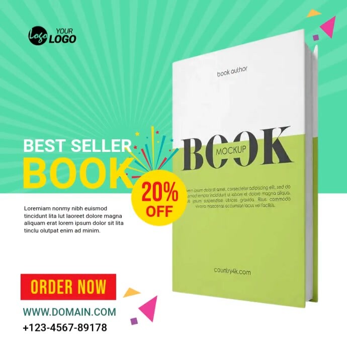 Book Selling Ad Template | PosterMyWall