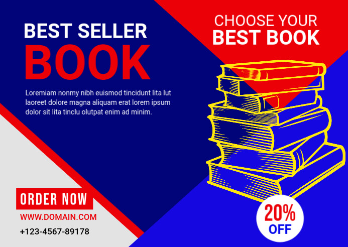 Copy of Book Selling Banner Post | PosterMyWall
