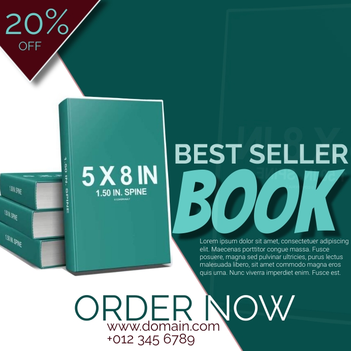 Copy of Book Selling Banner Post | PosterMyWall