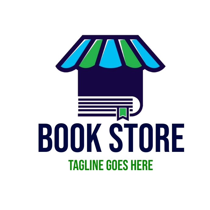 Book shop logo, educational logo Template | PosterMyWall