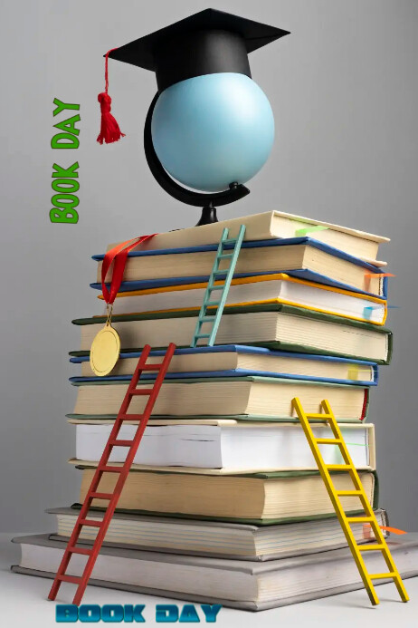 Copy of Books day | PosterMyWall
