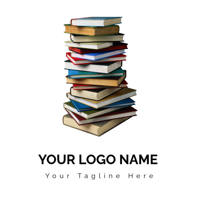 Modèle books logo design | PosterMyWall