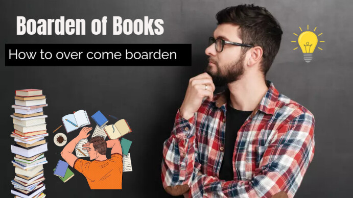 Books poster Template | PosterMyWall