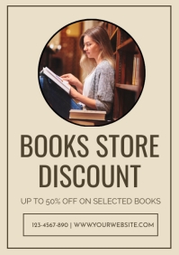 204,420+ bookstores template - poster a4 Customizable Design Templates ...