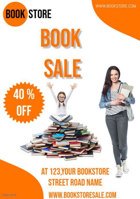 Bookstores Template | PosterMyWall