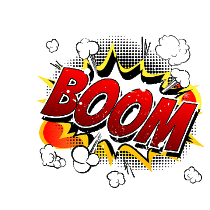 BOOM logo Template | PosterMyWall