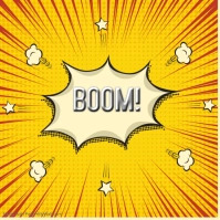 Boom poster design template | PosterMyWall
